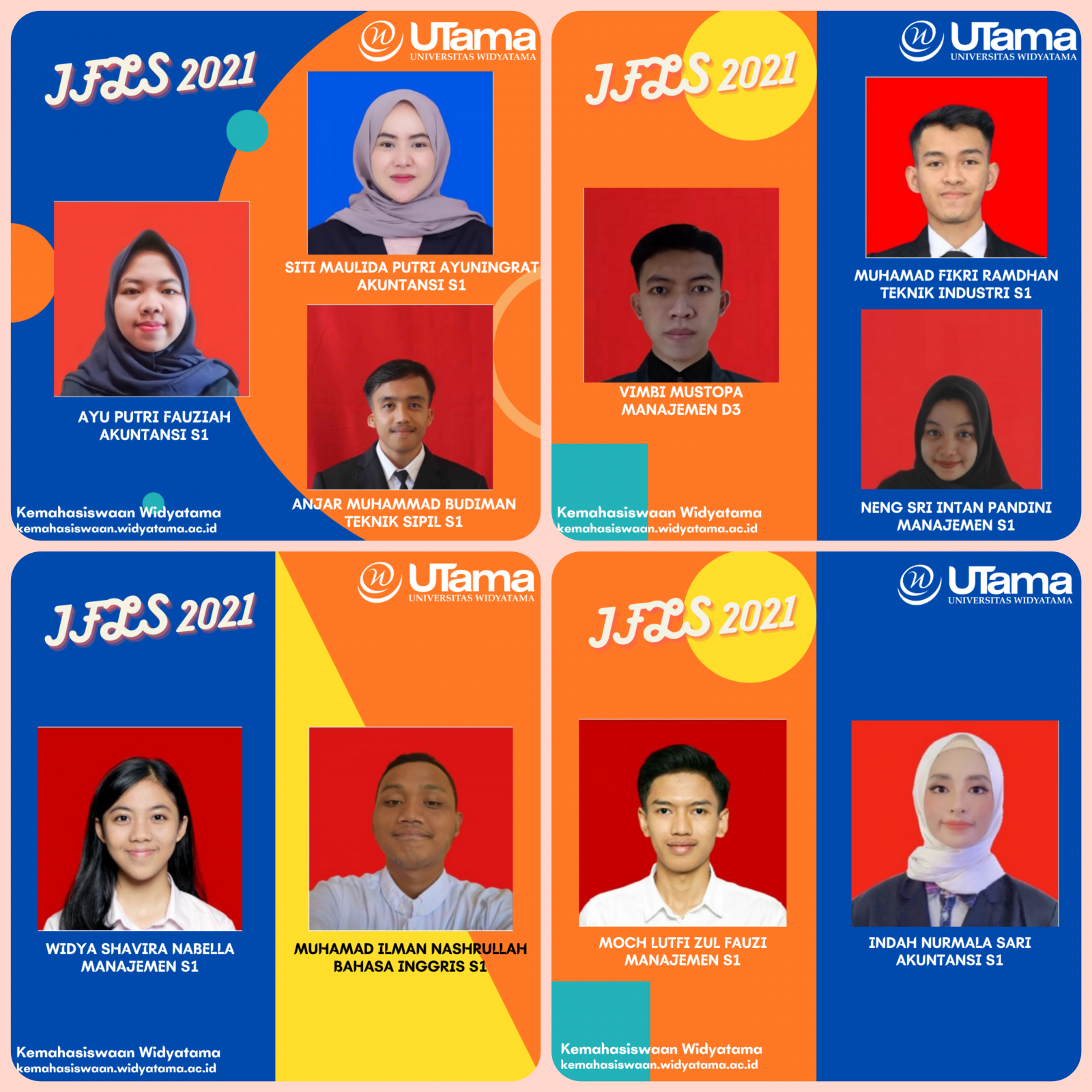 Penerima Beasiswa Jabar Future Leaders Scholarship (JFLS) 2021 - Kemahasiswaan