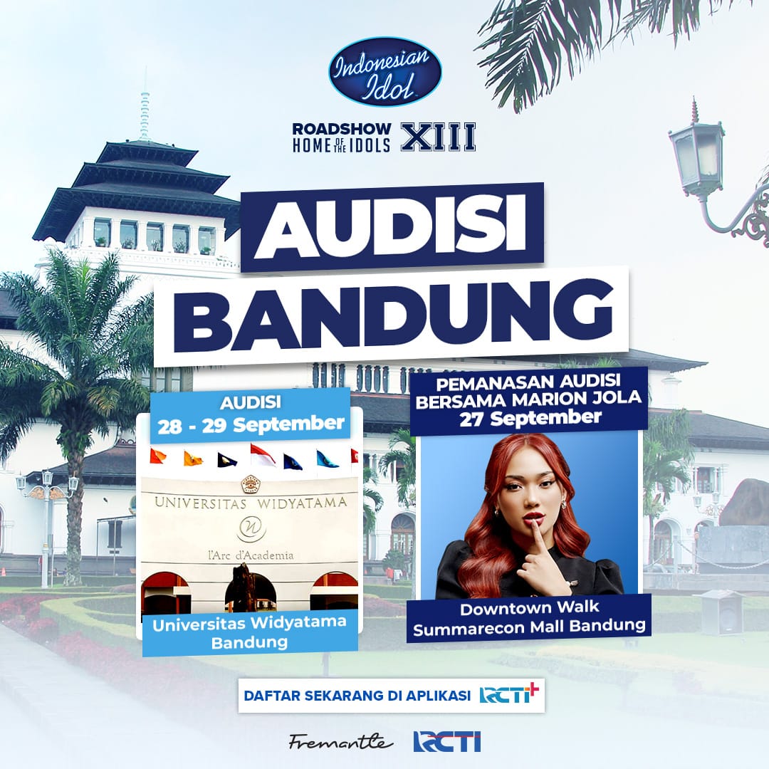 Audisi Indonesian Idol 2024 di Universitas Widyatama - Kemahasiswaan