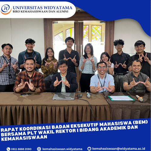 Rapat Koordinasi Untuk Kemajuan Mahasiswa - Kemahasiswaan